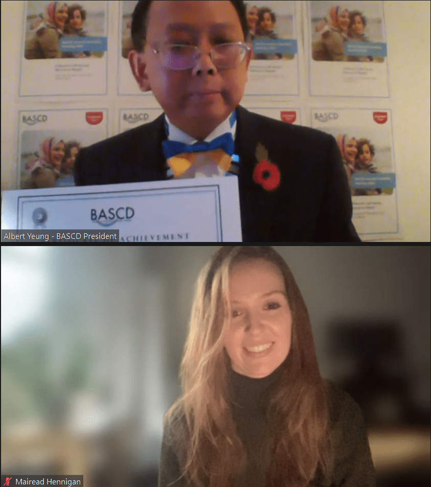 BASCD presented awards at virtual autumn scientific meeting 2022 ...